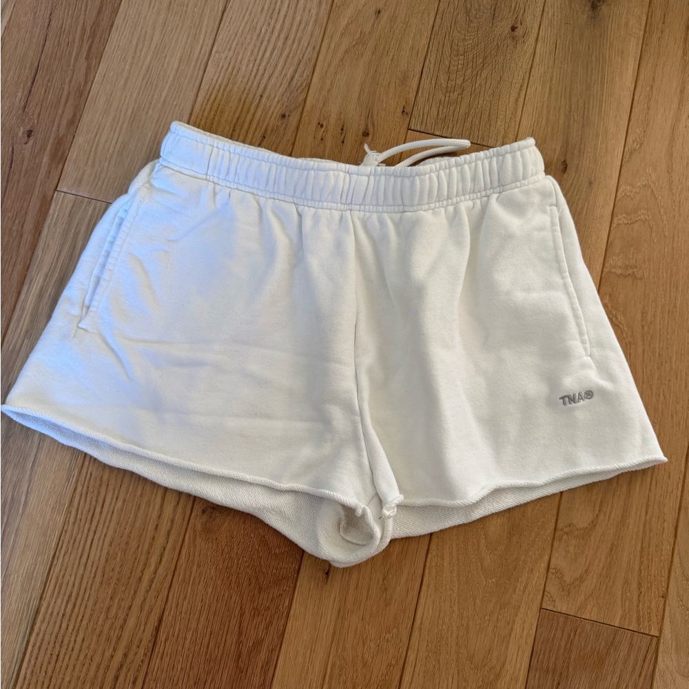 Aritzia Tna Sweatfleece Terry Mega Fit Drawstring Sho… - Gem